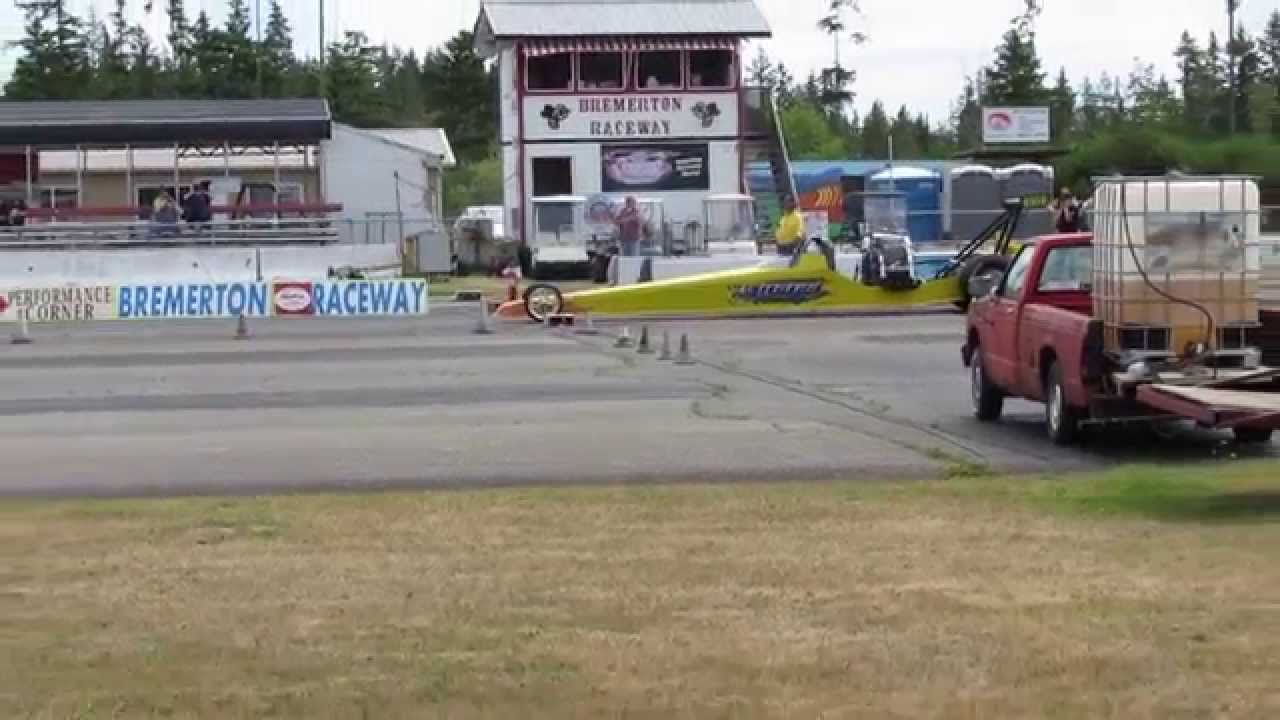 6 second dragster bremerton raceway - YouTube