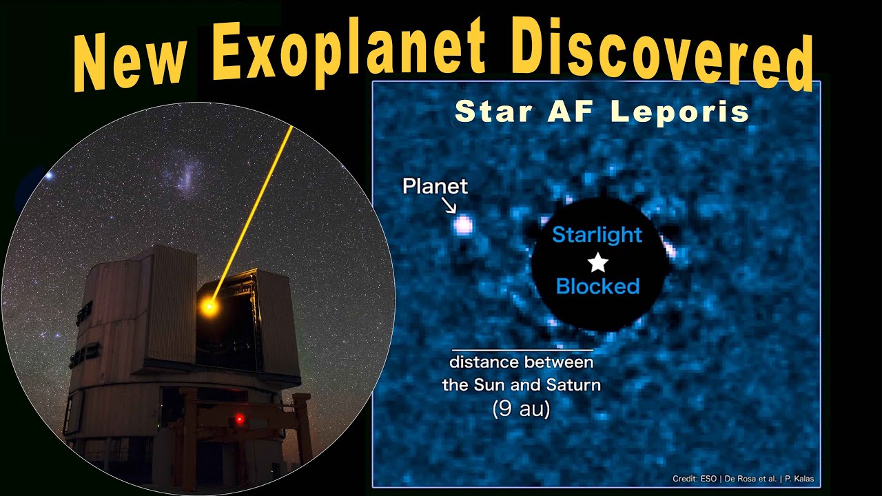 AF Lep b: A new exoplanet directly imaged - YouTube