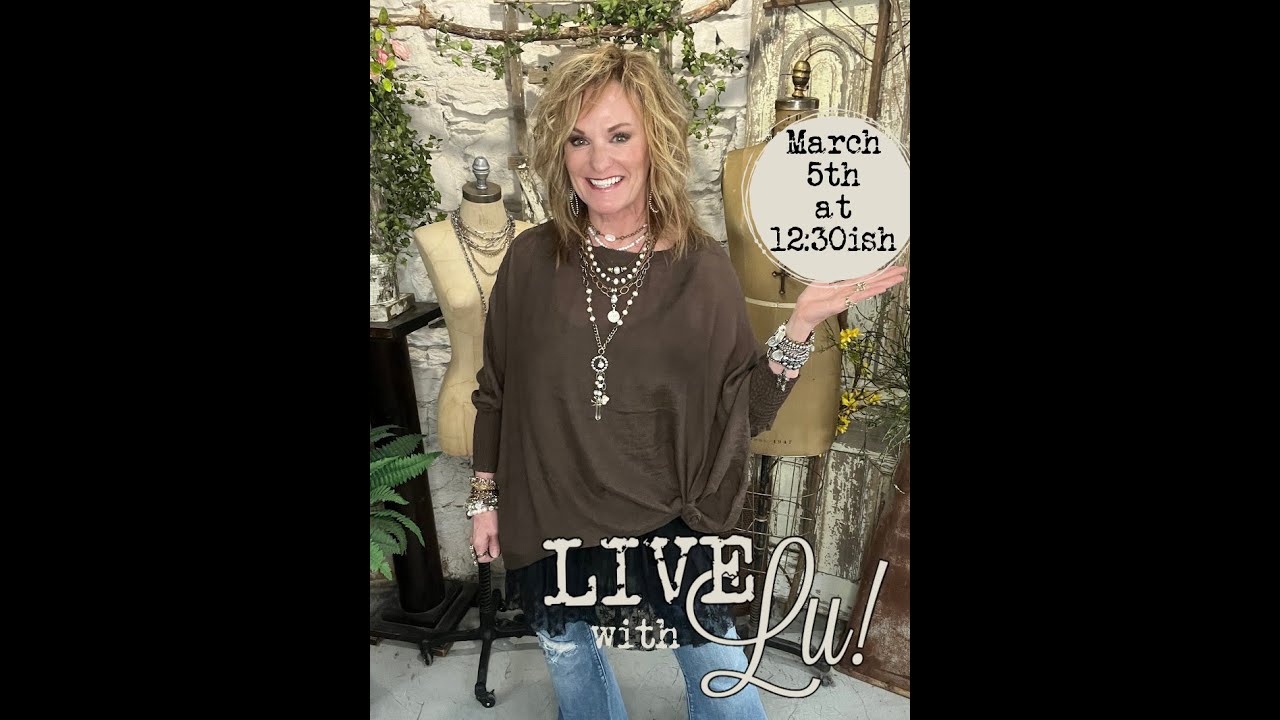 LIVE with Lu! Debut of Gypsy Pearl Collection - YouTube
