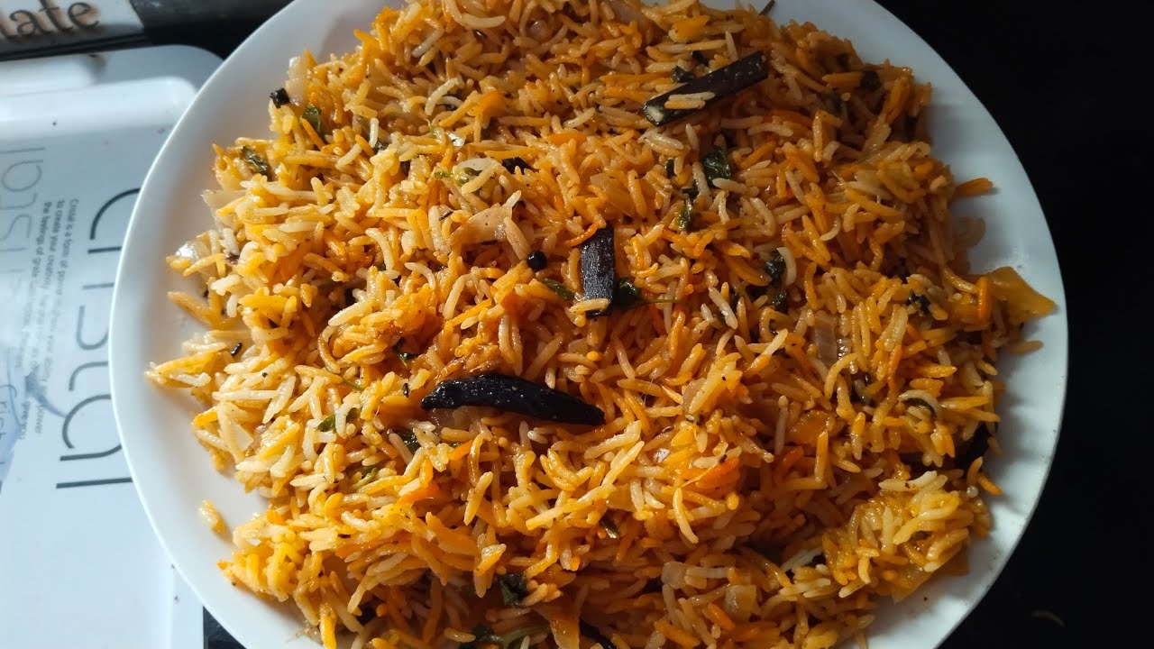 Hyderabadi Plain Biryani, Hyderabadi Biryani,plain biryani rice recipe ...