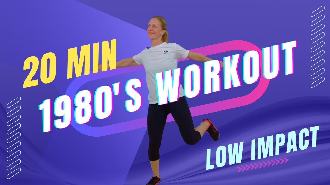 The 80's DANCE PARTY WORKOUT | 20 Minute LOW IMPACT WALKING WORKOUT ...