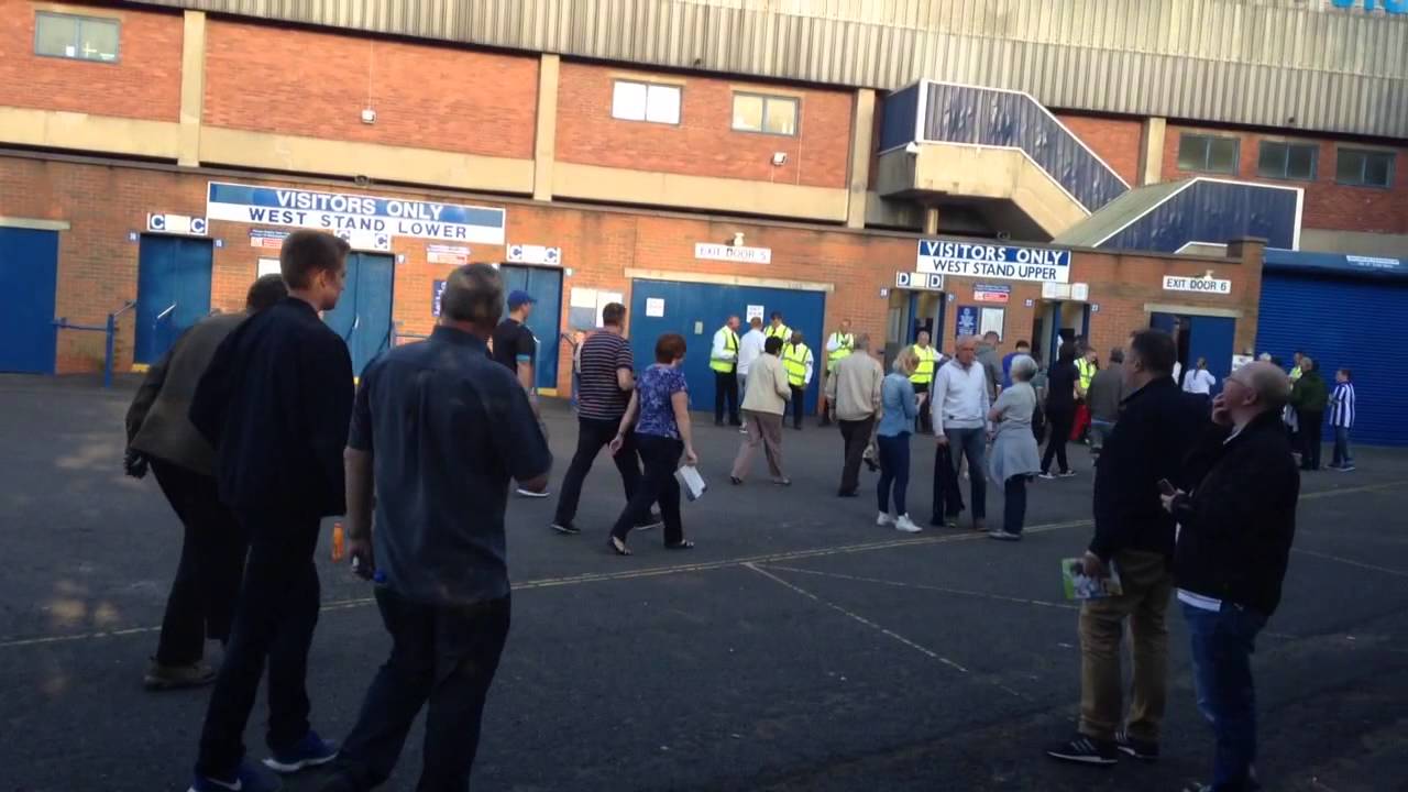 Sheffield Wednesday - Hillsborough West Stand/Leppings Lane end - YouTube