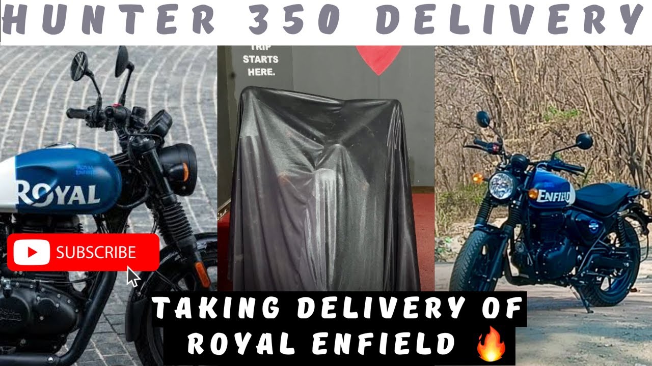 Hunter 350 Delivery | Royal Enfield | Delivery Of Royal Enfield | Royal ...