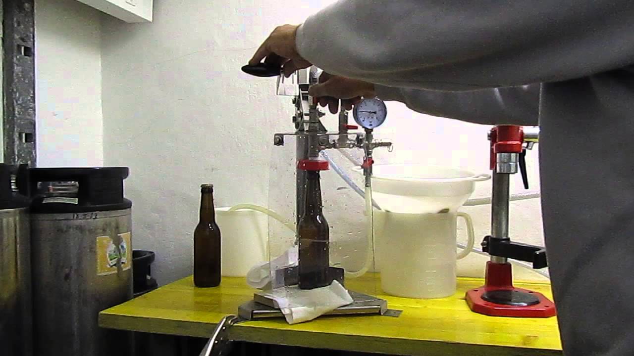 Gegendruckfüller, Gegendruckabfüller - YouTube