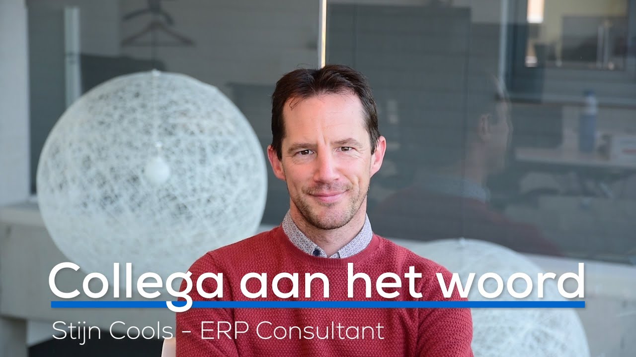 Stijn Cools - ERP Consultant | Collega aan het woord | Christiaens - YouTube
