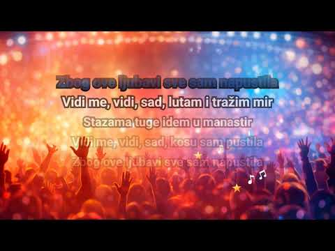 Slavica Ćukteraš – Manastir (Karaoke)