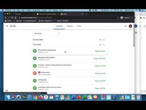 How to check assigned work in Google Classroom - YouTube