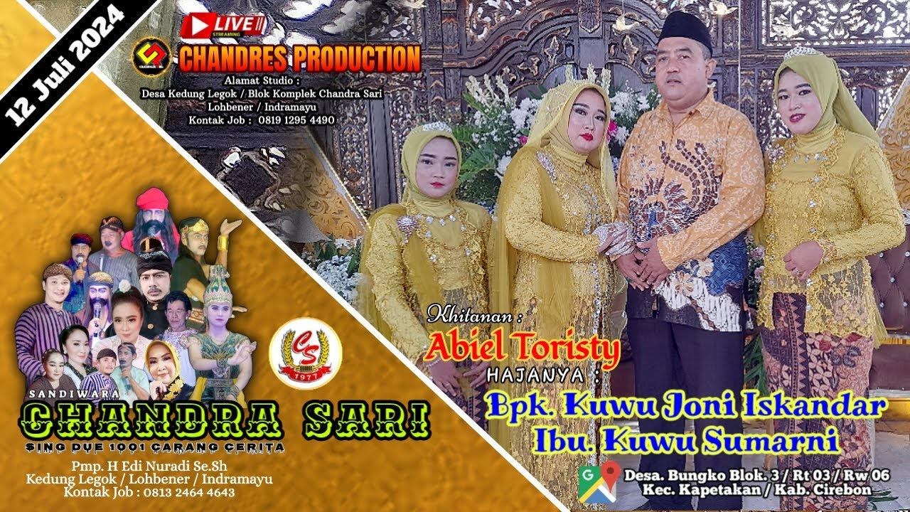 Live Siang Chandra Sari l Hajat Bpk. Kuwu Joni Iskandar - Ibu Kuwu ...