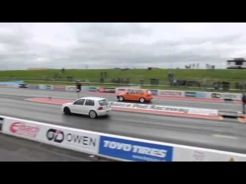 300+BHP Candy White Mk4 Golf - YouTube