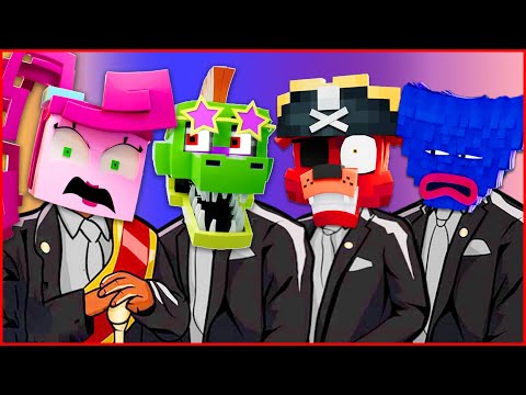 Coffin Dance Song (COVER) || FNAF Security Breach Minecraft Animation