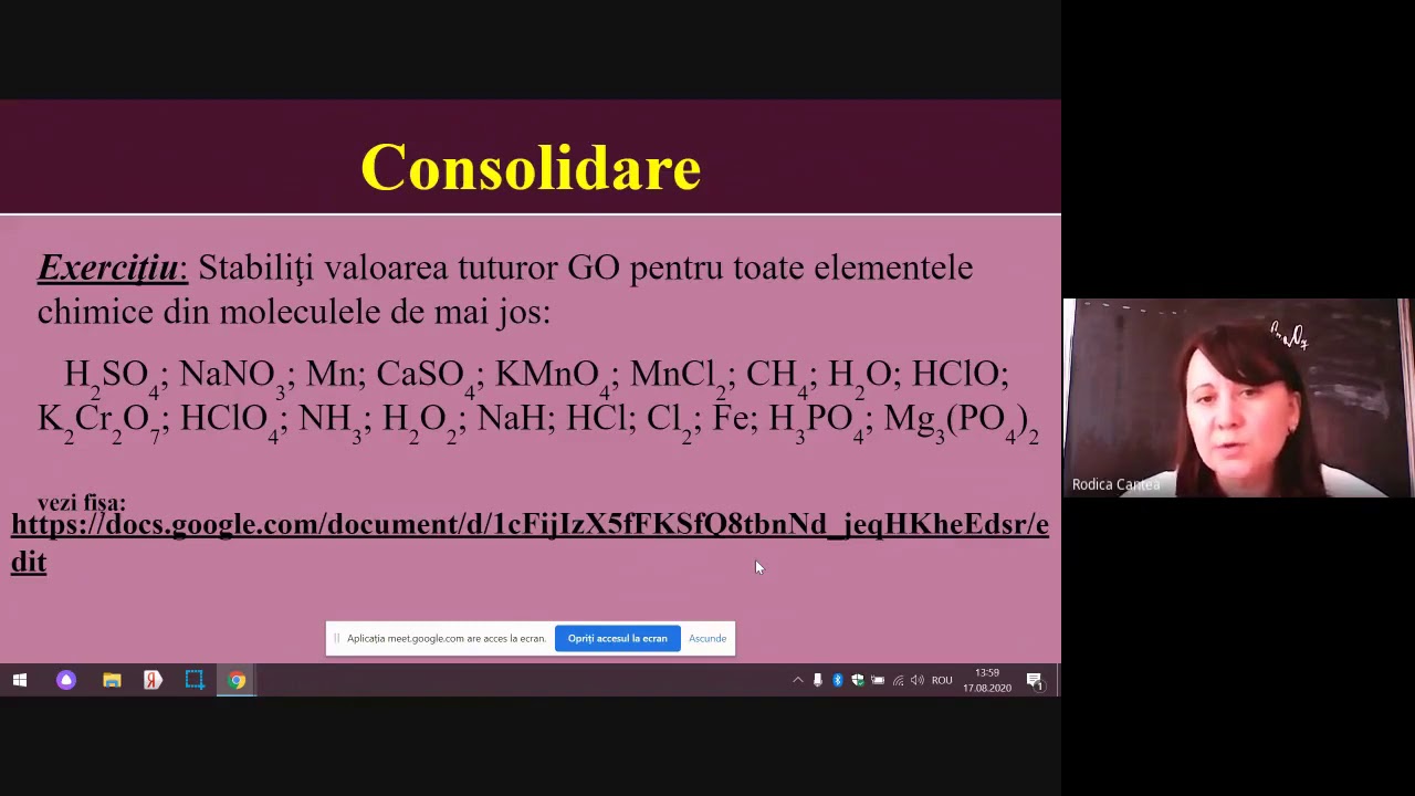 Gradul de oxidare Determinarea gradului de oxidare în baza formulei ...
