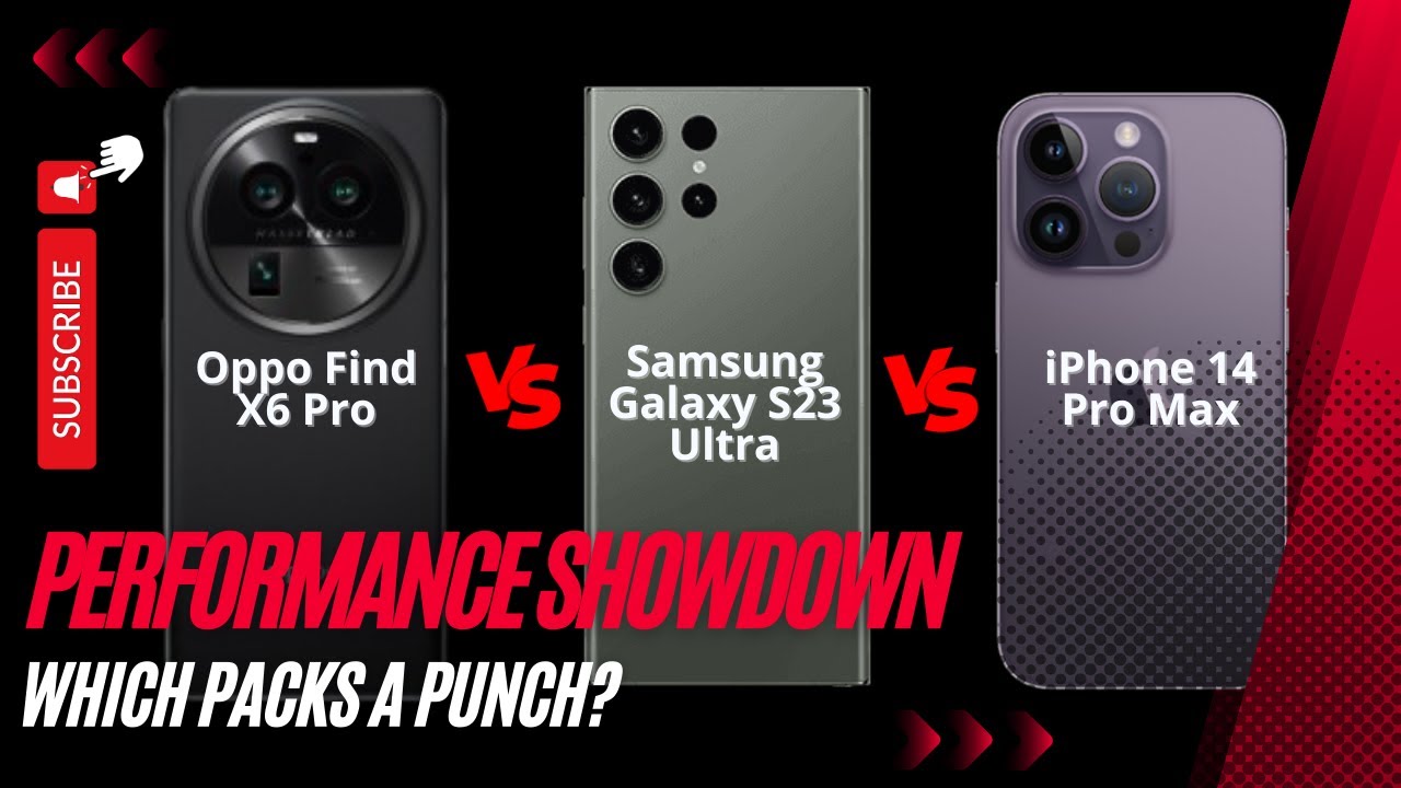 Oppo Find X6 Pro vs Samsung Galaxy S23 Ultra vs Apple iPhone a4 Pro Max ...