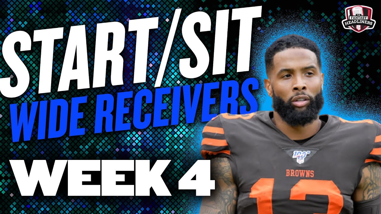 2021 Fantasy Football - MUST Start or Sit Week 4 Wide Receivers - Every ...