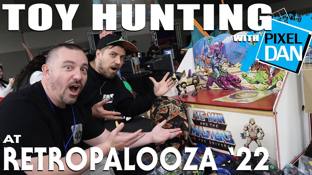 Retropalooza '22 had SO MANY TOYS! | TOY HUNTING with Pixel Dan in ...