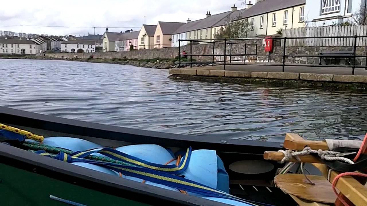 Killyleagh Harbour in rafted canoes.MOV - YouTube