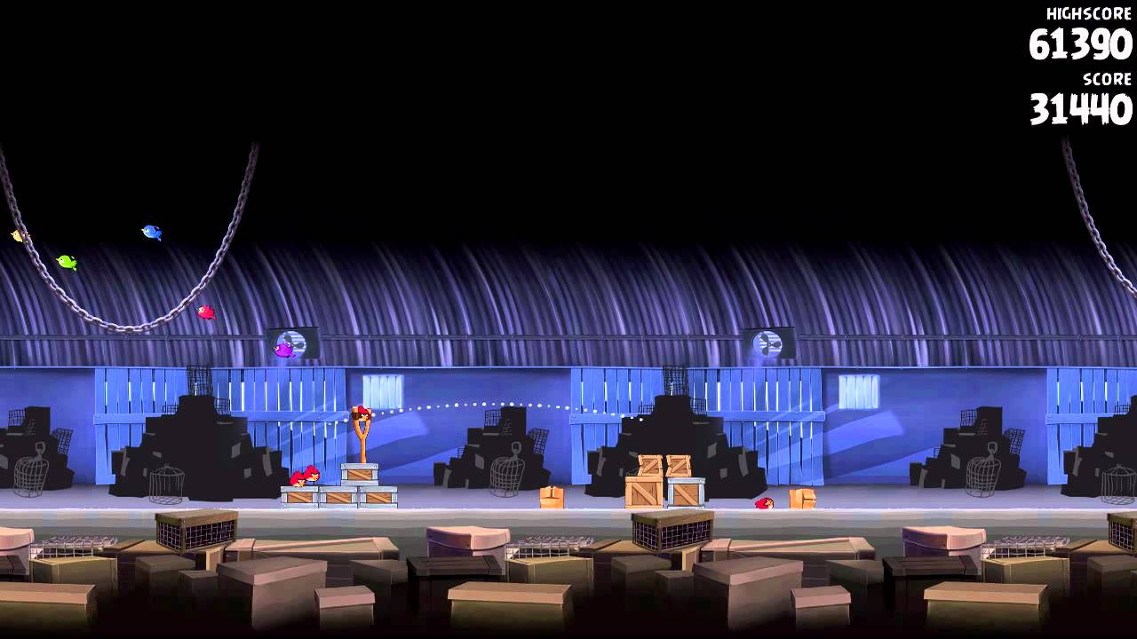Angry Birds Rio Level 1-1 3 Stars HD - YouTube