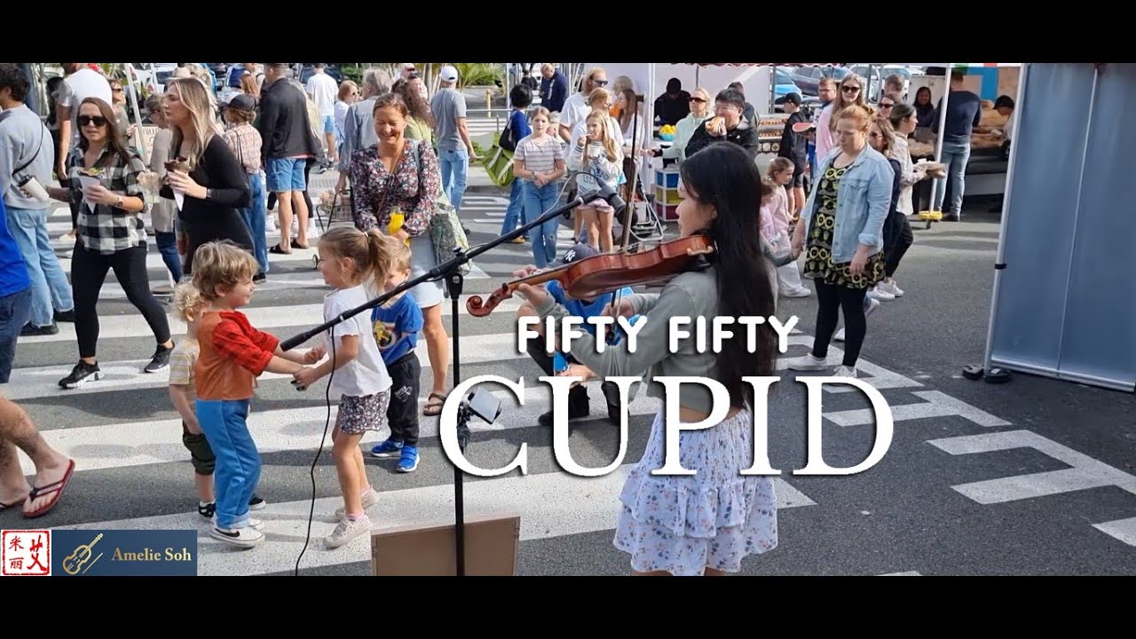 FIFTY FIFTY (피프티피프티) 'Cupid' ( Twin Version ). Violin cover - Amelie ...