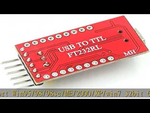 WWZMDiB FT232RL FTDI Mini USB to TTL Serial Converter Adapter Module 3 ...