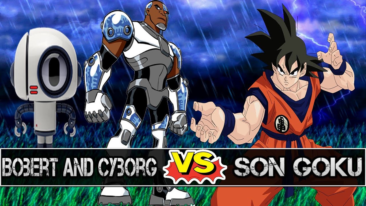 Mugen Battles | Bobert and Cyborg vs Son Goku - YouTube