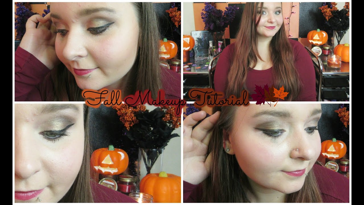 Fall Makeup Tutorial ♡ - YouTube