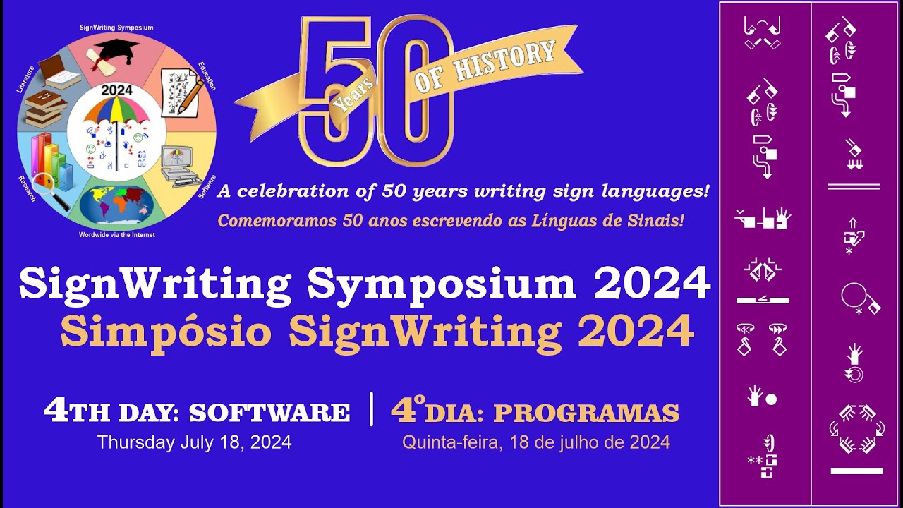 SignWriting Symposium 2024 Day Four - Software - YouTube