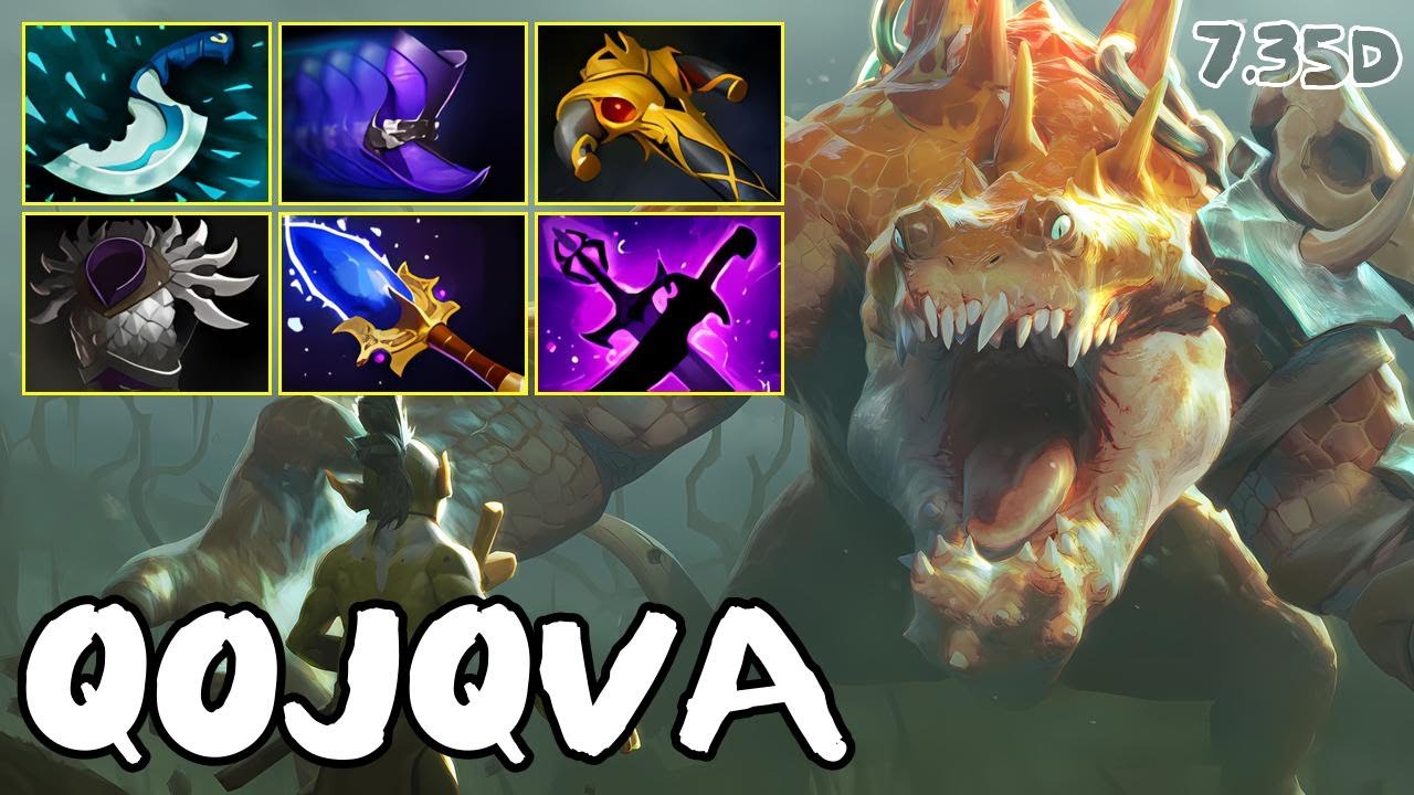 Mid Primal Beast - qojqva - 7.35d - Immortal Dota 2 Pro Plays - YouTube