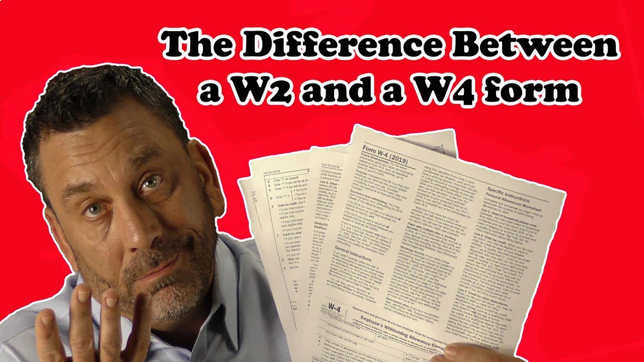 Difference Between A W2 And A W4 YouTube Difference Between A W2 And A W4 YouTube