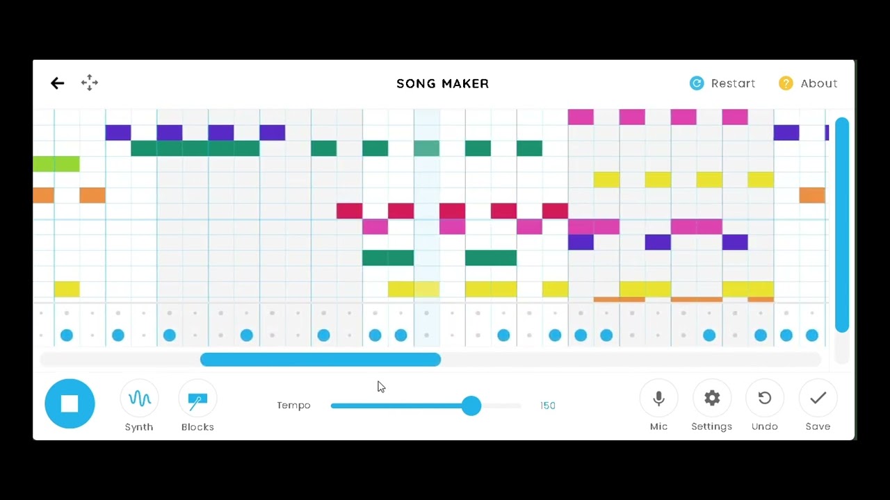 Synth-Blocks Combo I made in Chrome Music Lab's Song Maker! - YouTube