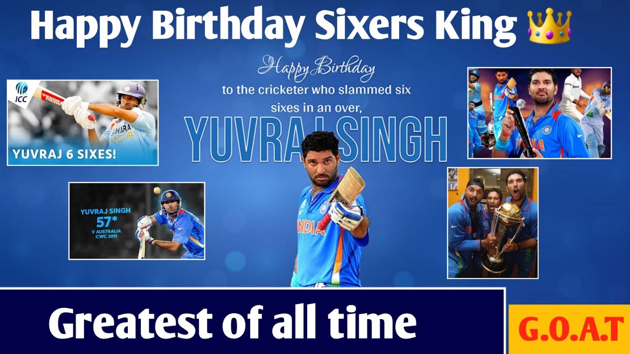Happy Birthday Yuvraj Singh 🏏 | King of Sixes Ka Birthday Special | Cricket Talk by Abhishek ...