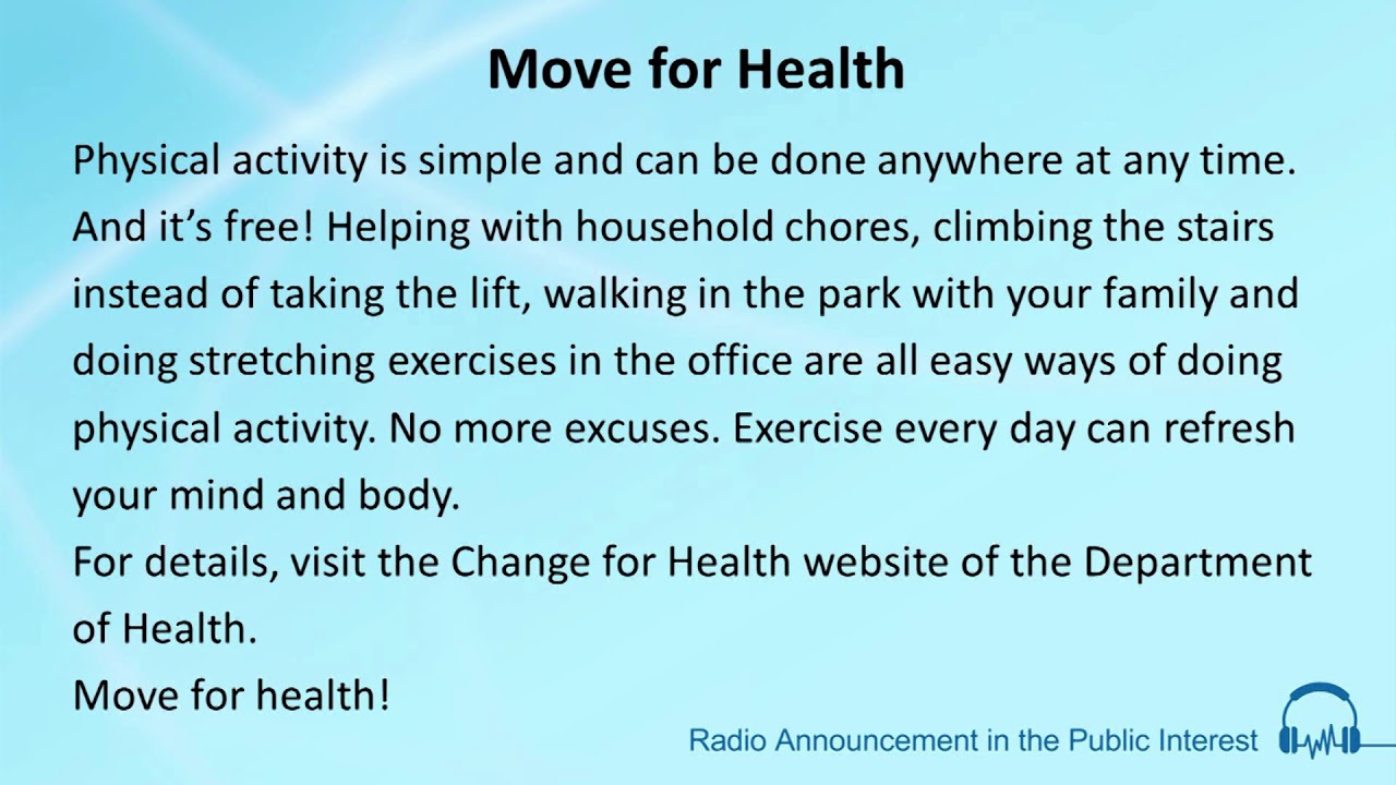 Move for Health - YouTube