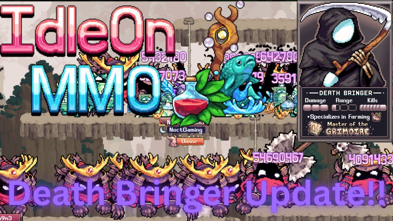 Legends of IdleOn DEATH BRINGER! Bone Zone?! - YouTube