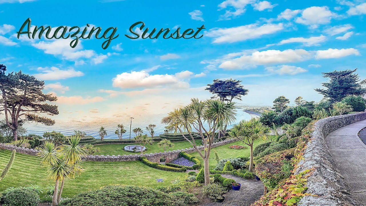 Amazing Sunset at Killiney Hill - Drone Cinematic - YouTube