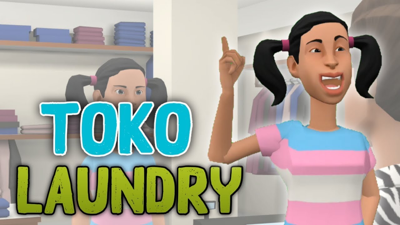 Kartun Lucu - TOKO LAUNDRY - YouTube