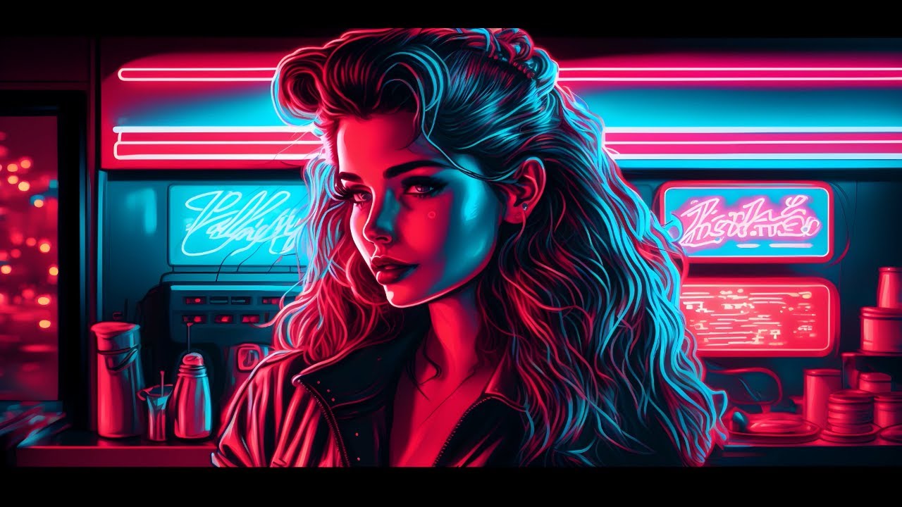 80's Synthwave Music - Retro Electro Chillwave Mix | 80's Diner Vibes ...