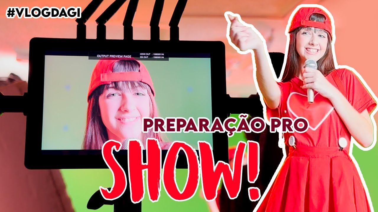 GIOVANNA ALPARONE SE PREPARA PARA O NOVO SHOW DOS AVENTUREIROS! - YouTube