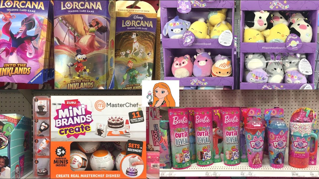 Toy Hunt 416 Disney Lorcana Squishmallows Mini Brands Create Cry Babies ...