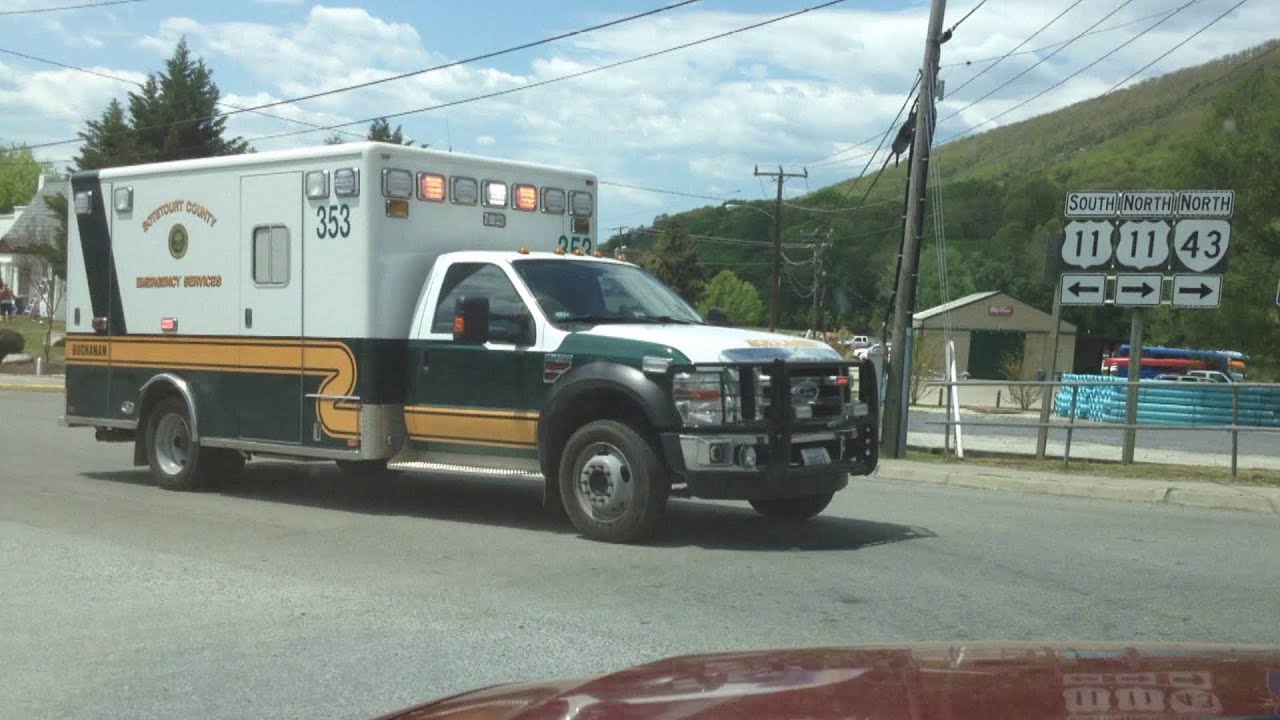 Botetourt County - Ambulance Responses - Compilation - 2014 - YouTube
