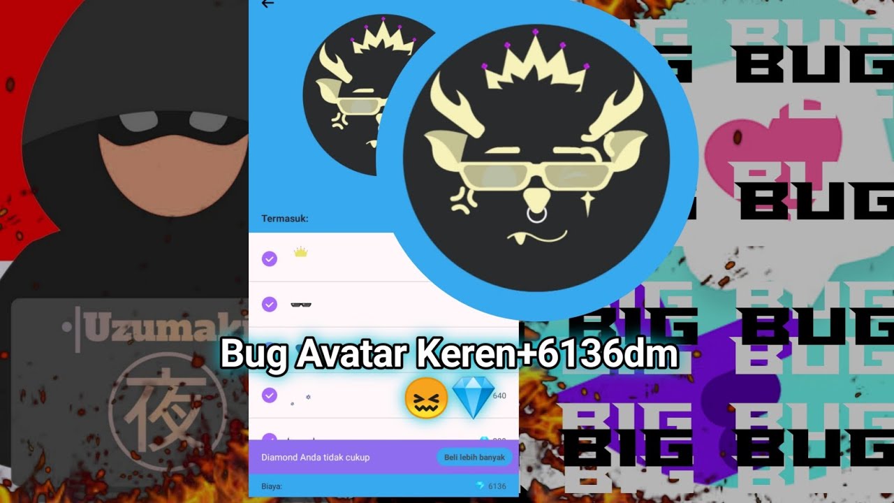 bug Avatar kece +6136dm #litmatch #bug #canary #dj kiyuk #Litmatch ...
