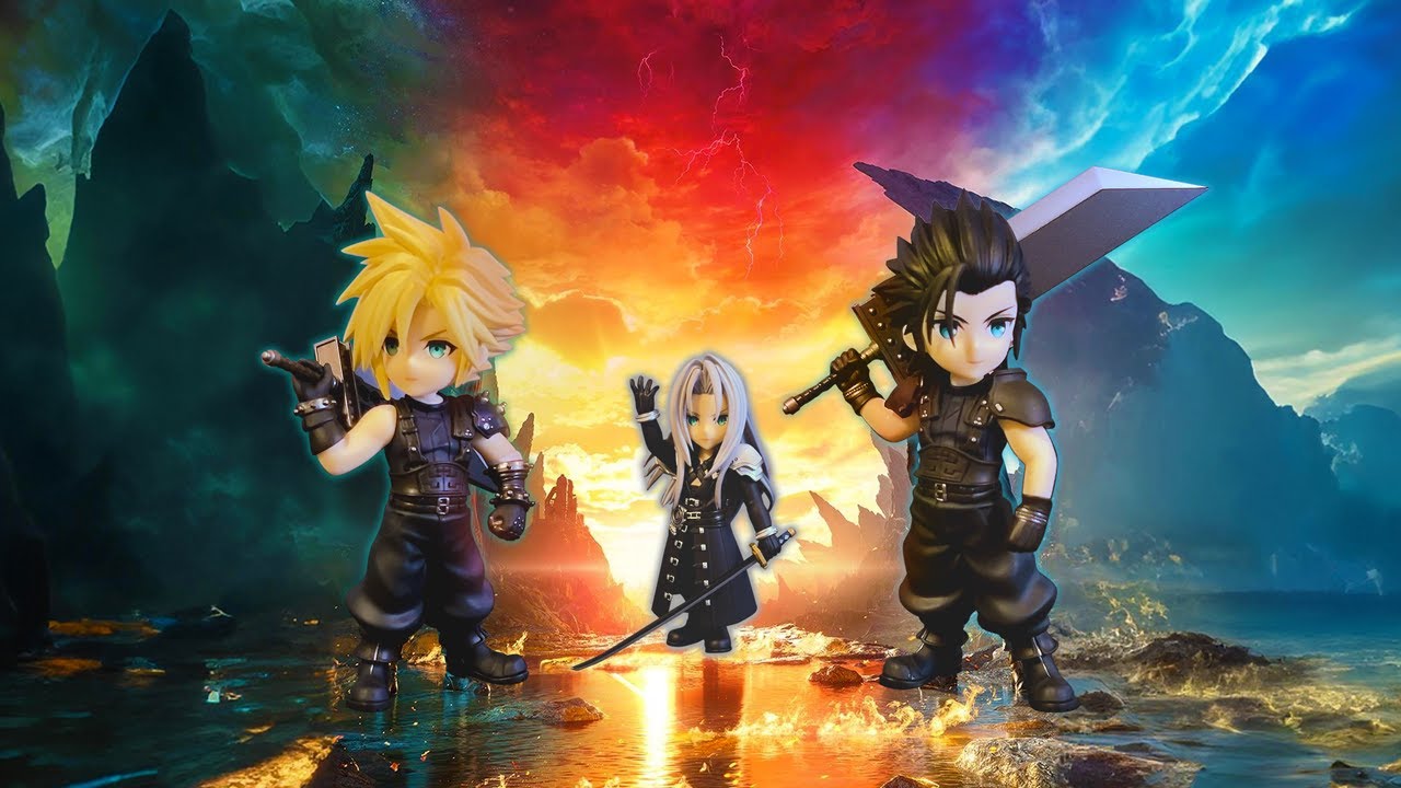 Building a Diorama For My Final Fantasy VII Figures - YouTube