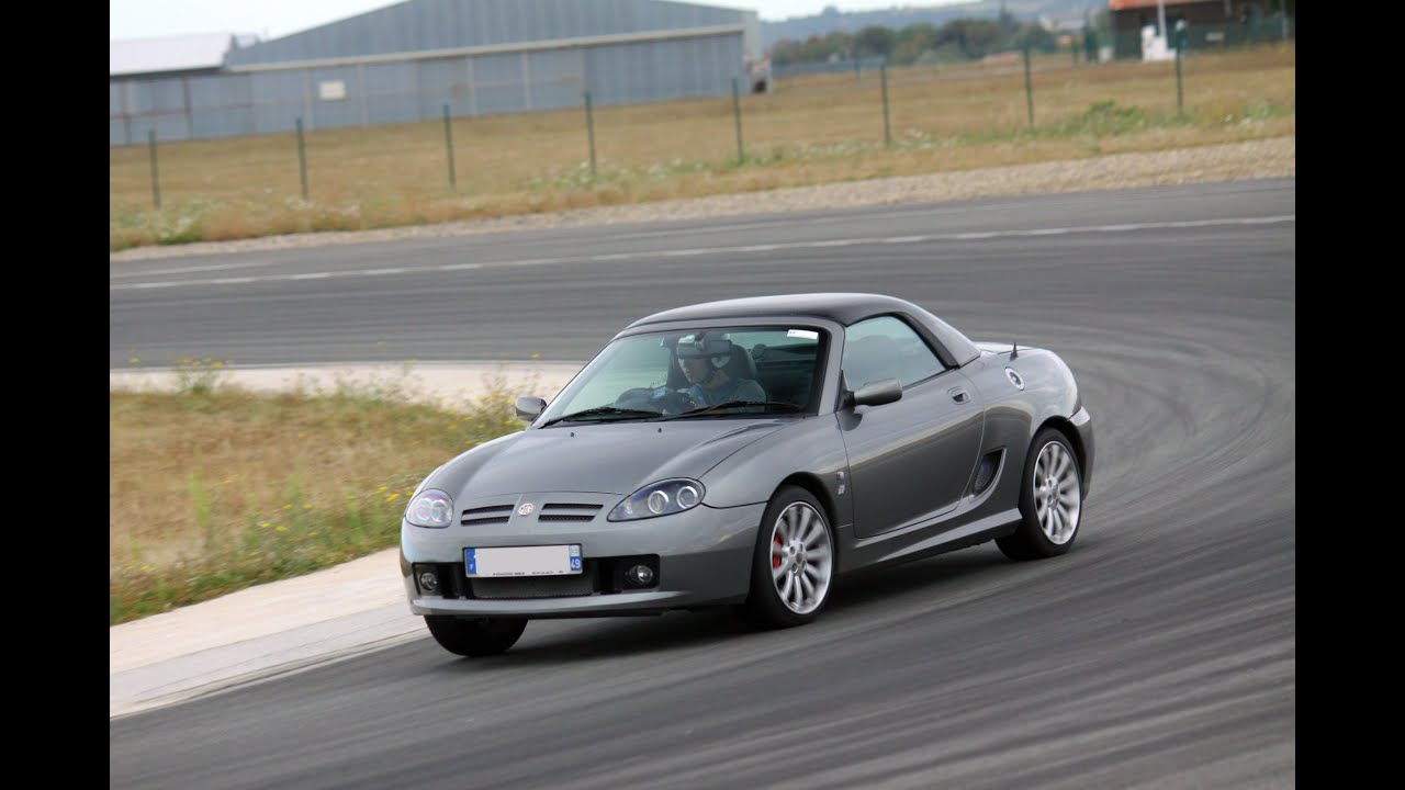 MG TF 160 - Track Day 20/0314 - YouTube