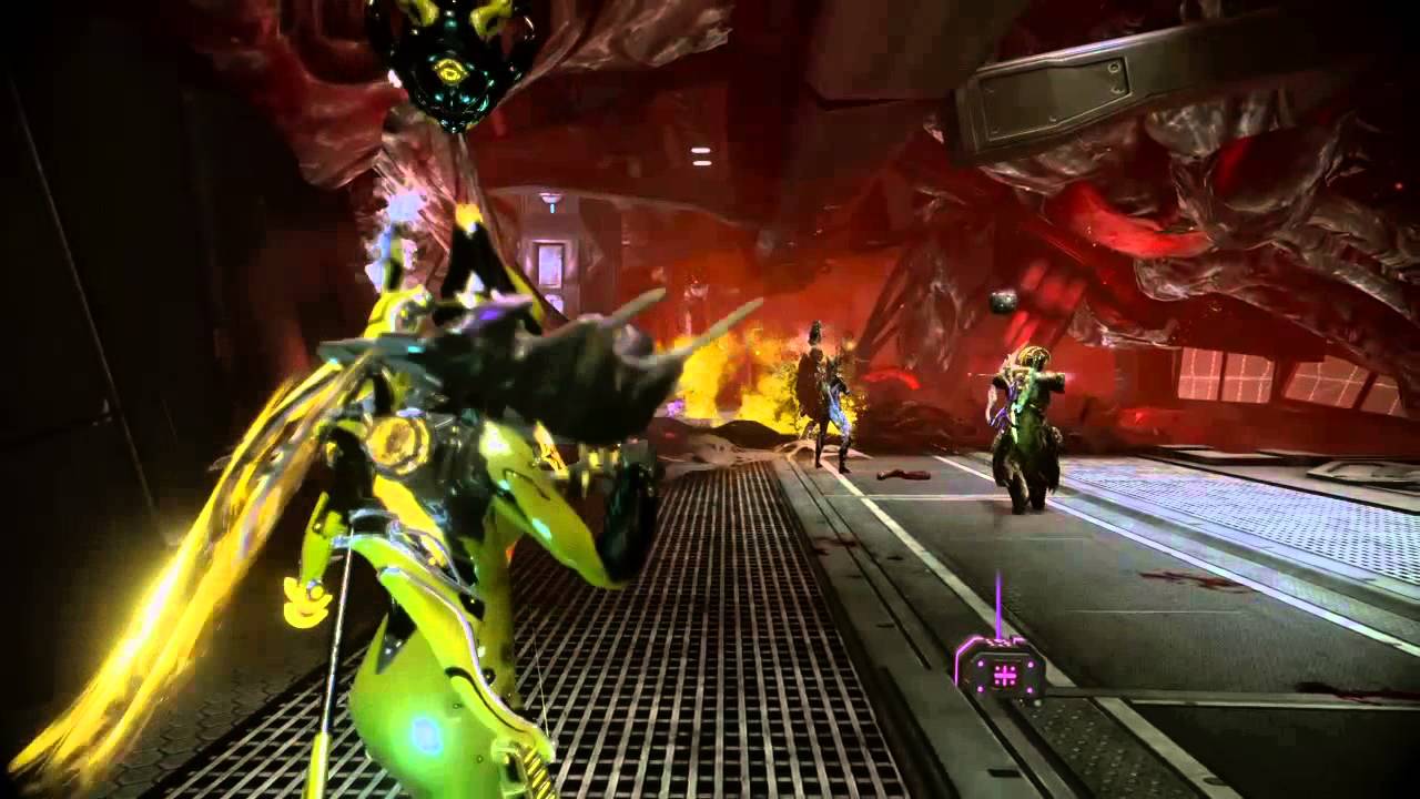 Warframe:Infested Mesa + Mutualist Alad V Boss Fight(PS4) - YouTube