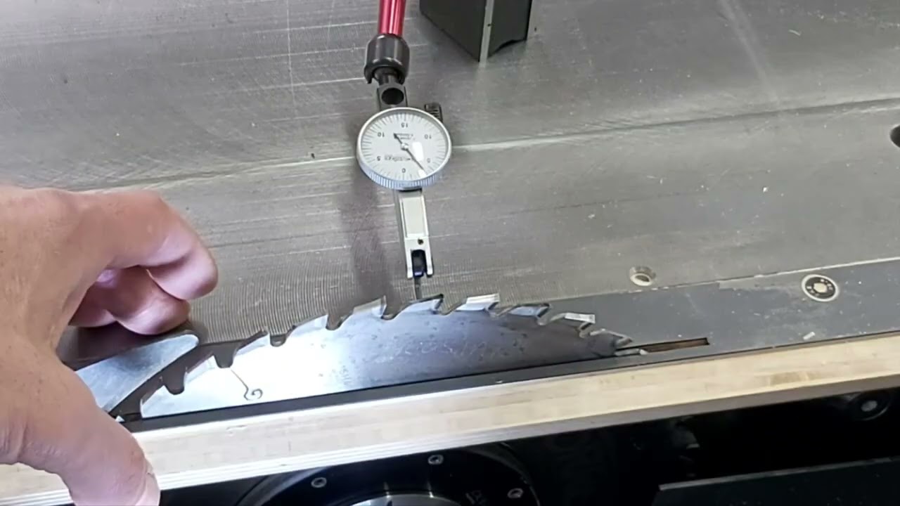 Measuring and Minimizing Arbour and Blade Runout - YouTube