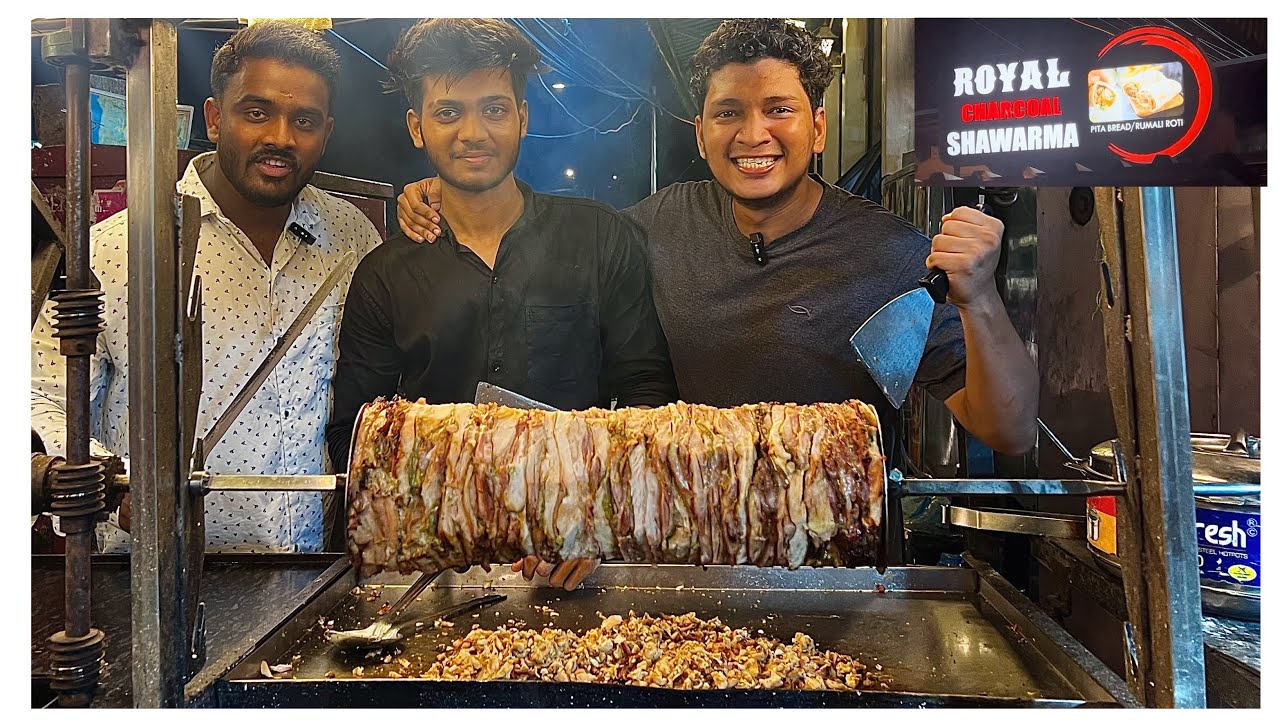 Turkey Style Charcoal Shawarma at Mumbai || Butter Chicken shawarma ...