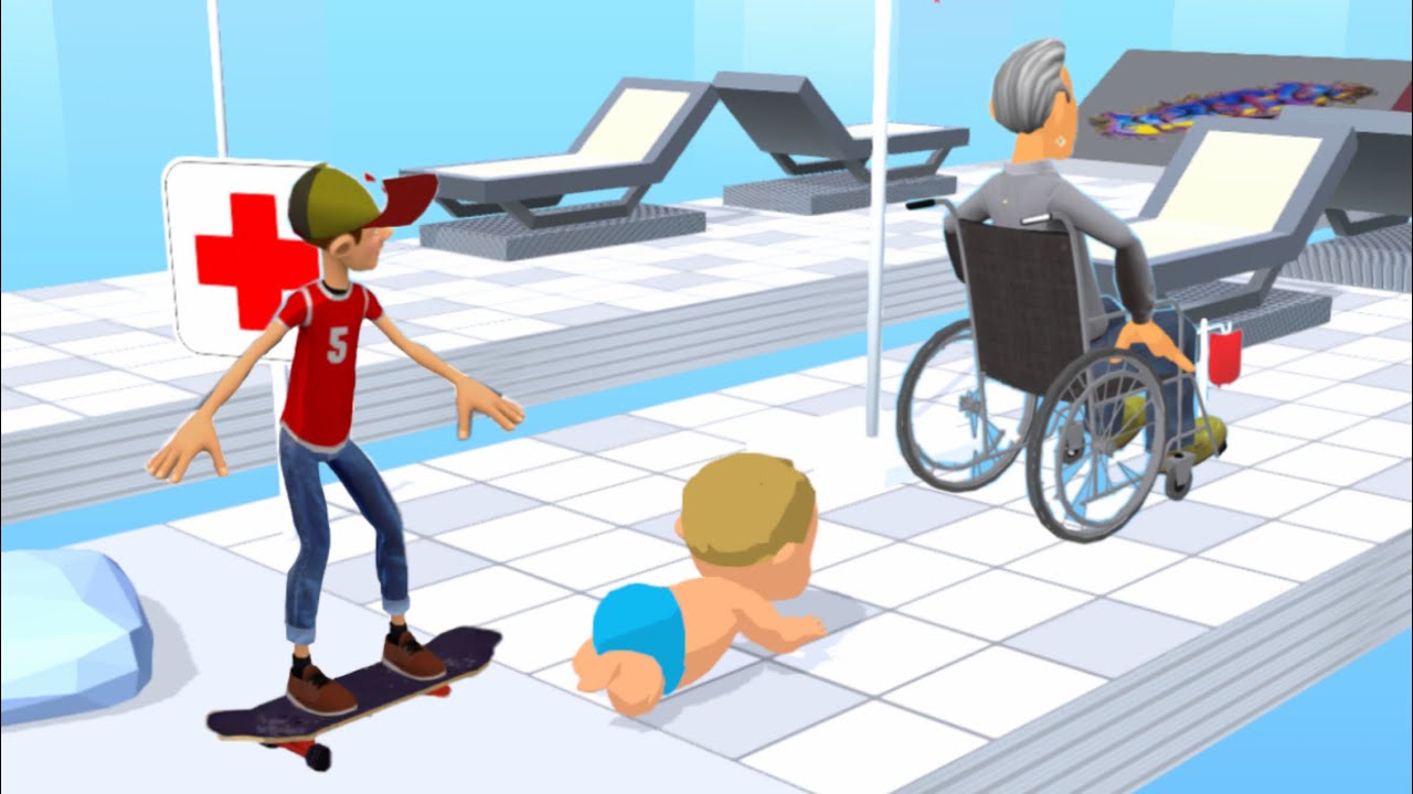 Age Runner 3D Gameplay - All Levels - IOS Android Gameplay - Levels (5 ...