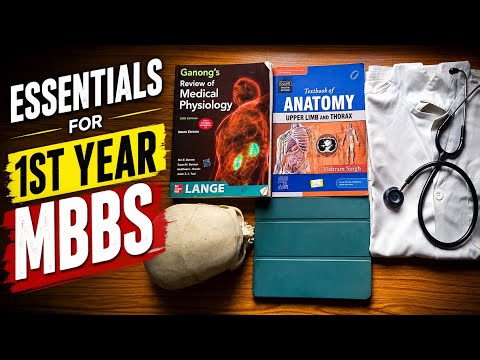 NEET UPDATE 2026 🔥1st Year MBBS Essentials 🩺 | Books, Bone Set, Stethoscope, Apron & iPad | #neet 