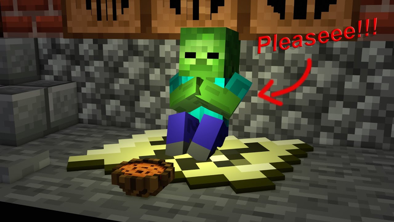 Monster School: Baby Zombie and Sad Stories - Minecraft Animation - YouTube