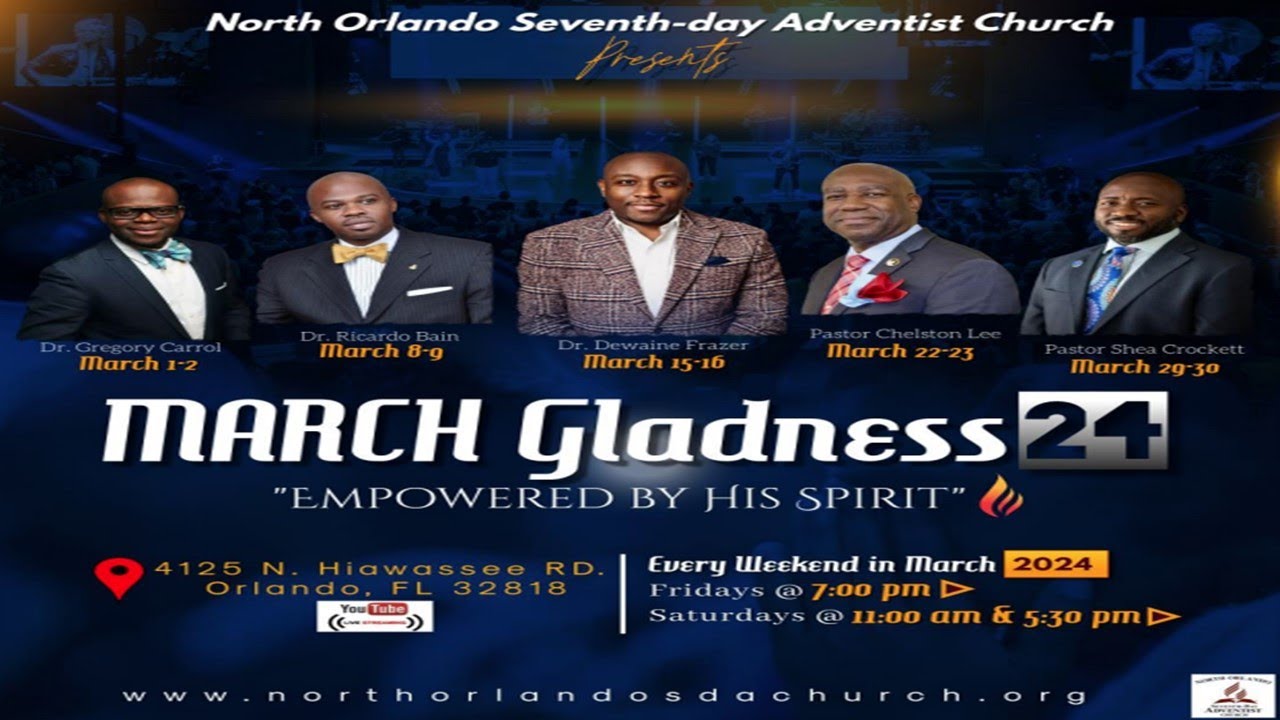 March Gladness - "Empowered By His Spirit" ~ March 15, 2024 - YouTube