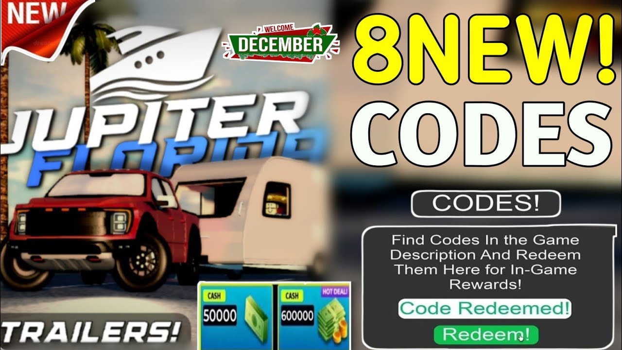 💥NEW💥 JUPITER FLORIDA ROBLOX CODES DECEMBER 2024 - JUPITER FLORIDA ...
