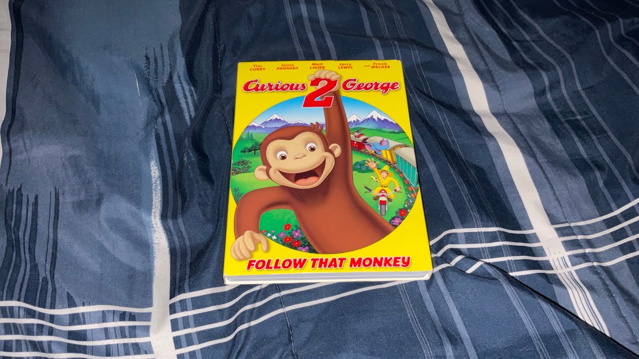 Curious George 2 Follow That Monkey Dvd Cover