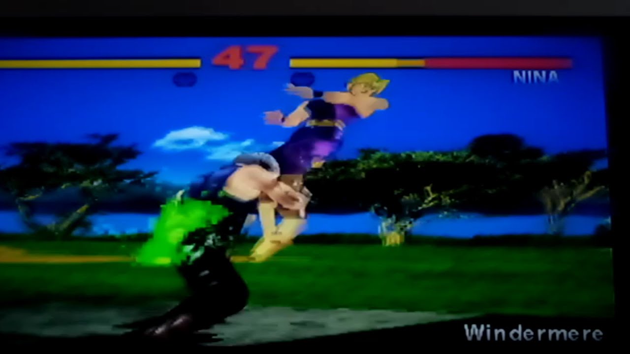 Tekken Lee Knee Throw on Nina Ryona 2 - YouTube